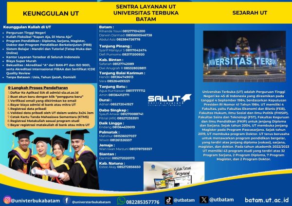 Brosur – Universitas Terbuka Batam